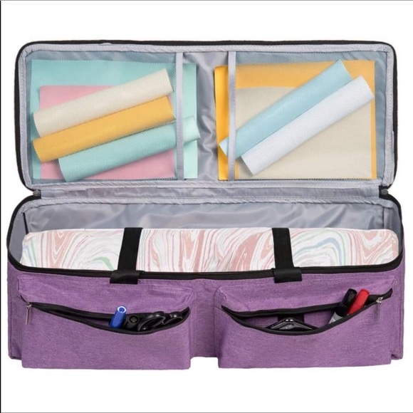 Unlisted | Bags | Cricut Travel Bag Carry Case Purple | Poshmark